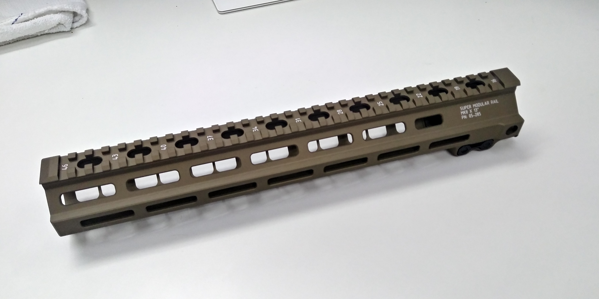 Geissele Super Modular 13" MK 8 Rail | Welcome to DyTac Webshop