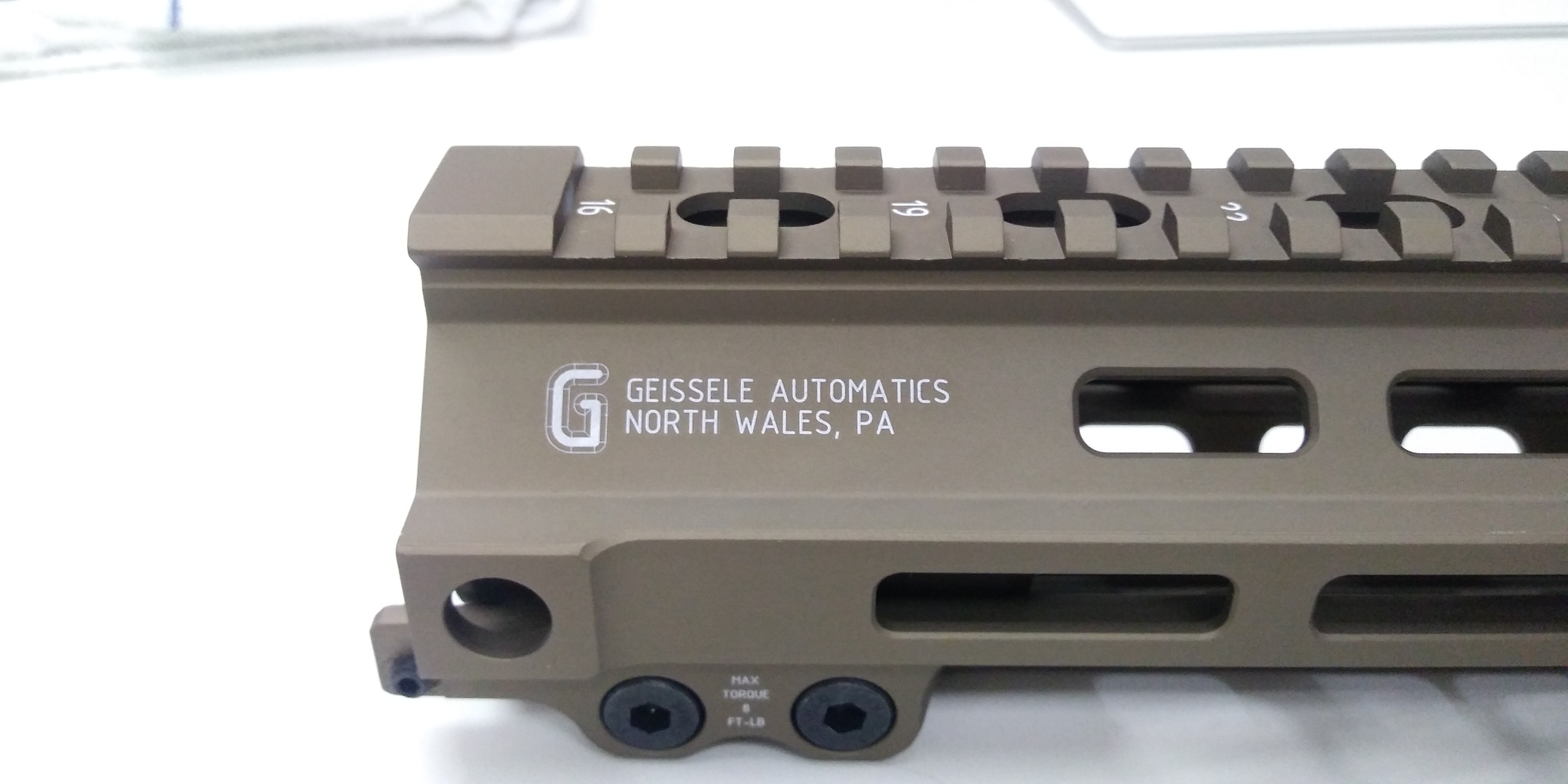 Geissele Super Modular 13" MK 8 Rail | Welcome to DyTac Webshop