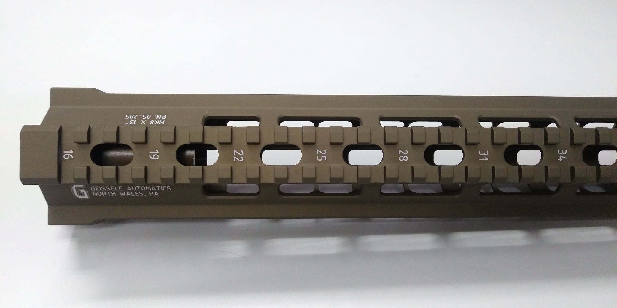 Geissele Super Modular 13" MK 8 Rail | Welcome to DyTac Webshop