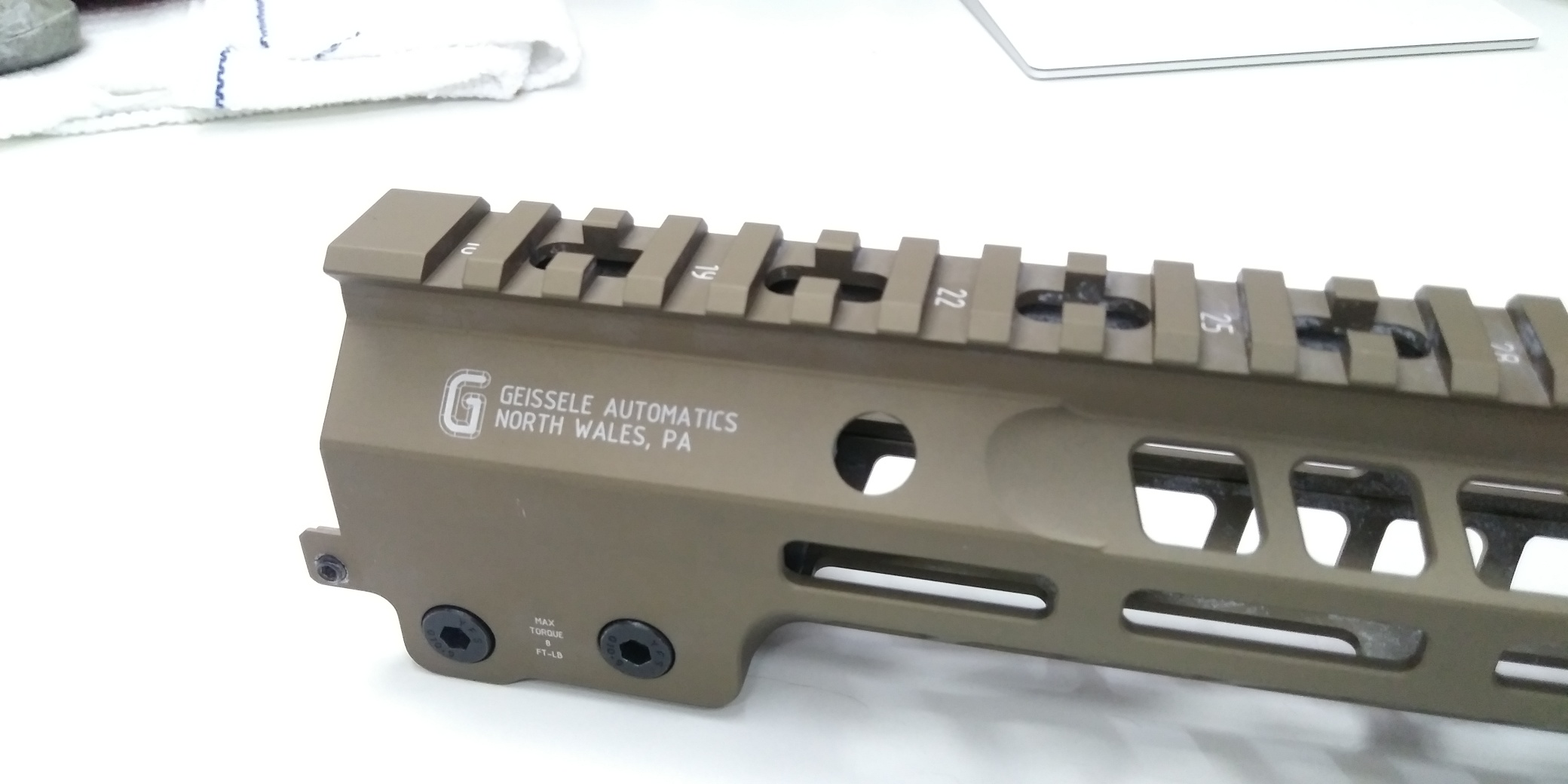 Geissele Super Modular 13" MK13 Rail | Welcome to DyTac Webshop